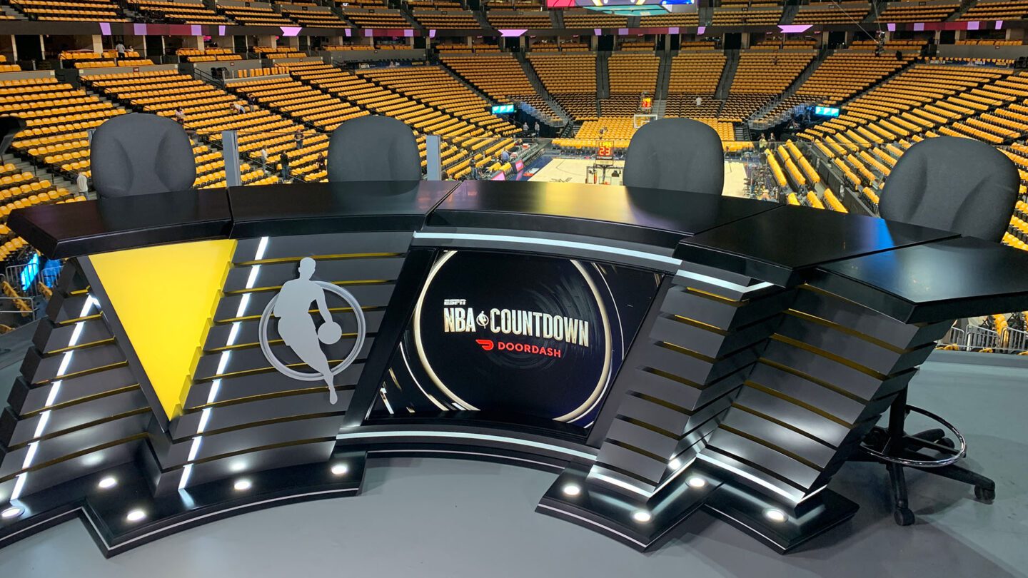 ESPN NBA Finals Broadcast Studio | Pinnacle
