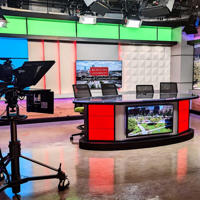 Boston University Broadcast Studio | Pinnacle