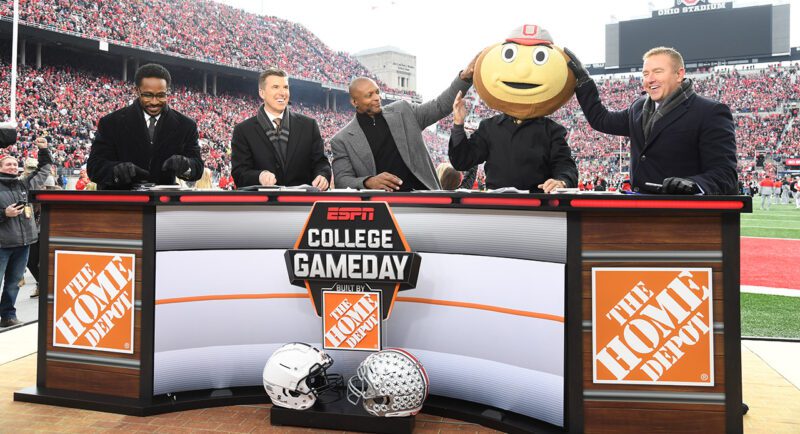 ESPN College Game Day Broadcast Desks | Pinnacle